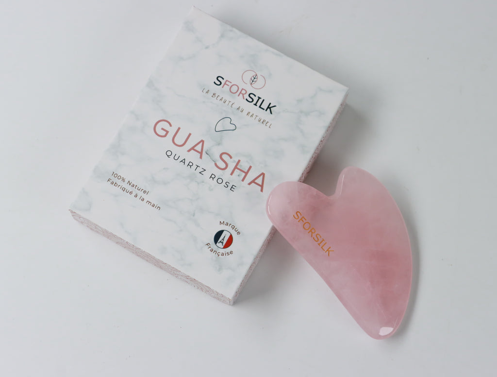 Gua Sha Quartz Rose | bienfaits, utilisation et conseils – Sforsilk